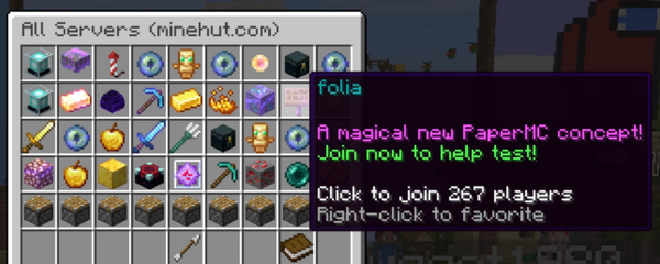 Folia - Multithreading Coming to your Minecraft server | Paper Chan hideout